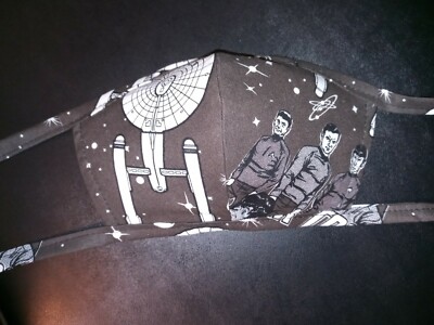 Original Series Star Trek Face Mask (Youth - Medium) | eBay