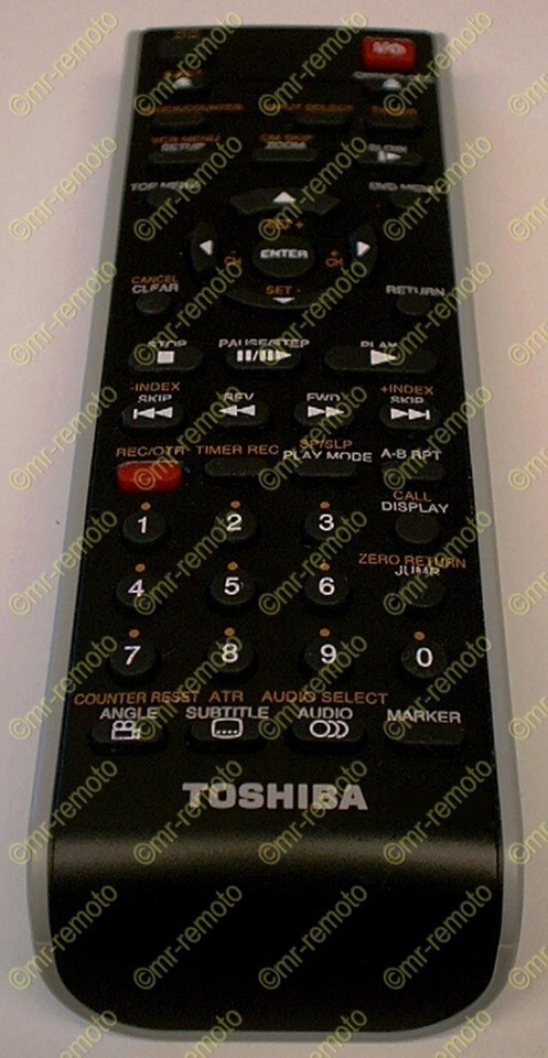 OEM Genuine TOSHIBA Remote Control for DVD/VCR Combo Models SD-KV550 SD ...
