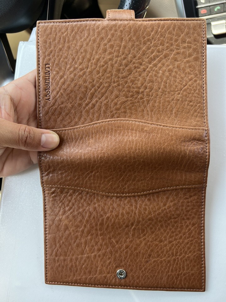 Leatherology Passport Holder and Card Organizer Travel Wallet | eBay