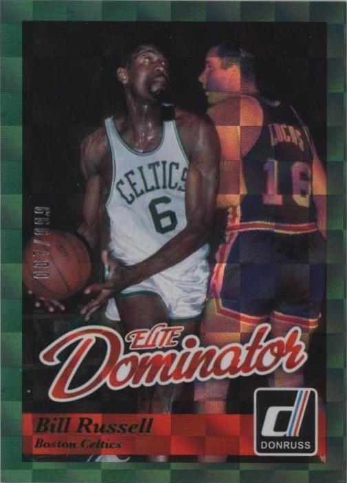2014-15 Panini Donruss - Elite Dominator Bill Russell #47 /999 for sale ...
