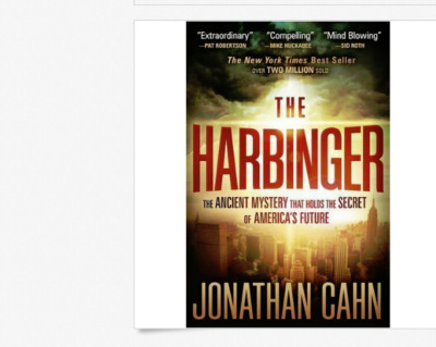 THE HARBINGER by Jonathan Cahn a paperback book FREE SHIPPING Christian ...
