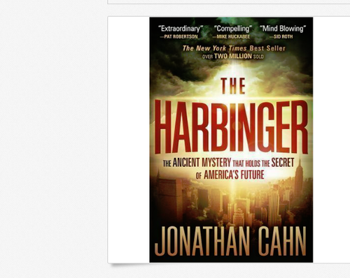 THE HARBINGER by Jonathan Cahn a paperback book FREE SHIPPING Christian ...