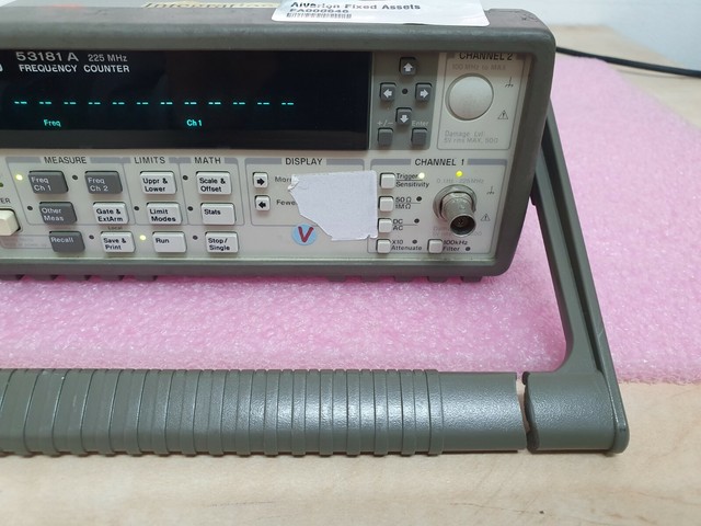 HP Agilent 53181A 225 MHz 10D/Sec RF Counter for sale online | eBay