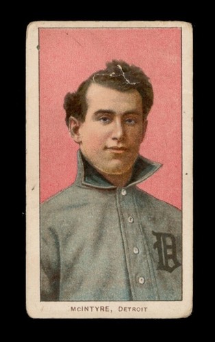 1909-11 T206 Set-Break Matty McIntyre Sweet Caporal LOW GRADE (filler ...