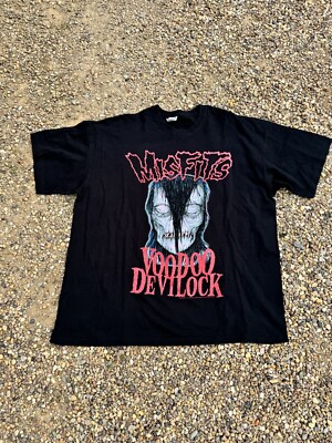 Vintage Misfits Voodoo Devilock T Shirt - Size XXL - P2P 24” - Punk ...