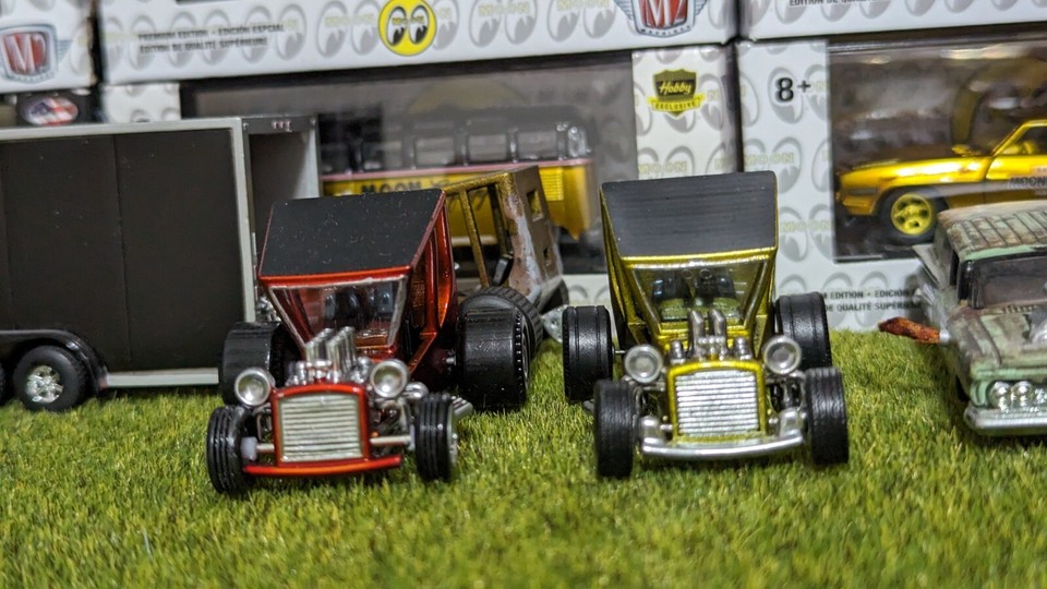 The Uncertain T 3d printed model car kits 1:64 scale vintage | eBay