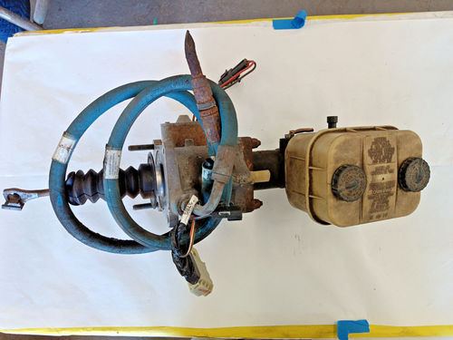 2007 TO 2010 GMC C5500 HYDRAULIC BRAKE BOOSTER WITH MC TESTED GOOD SEE ...