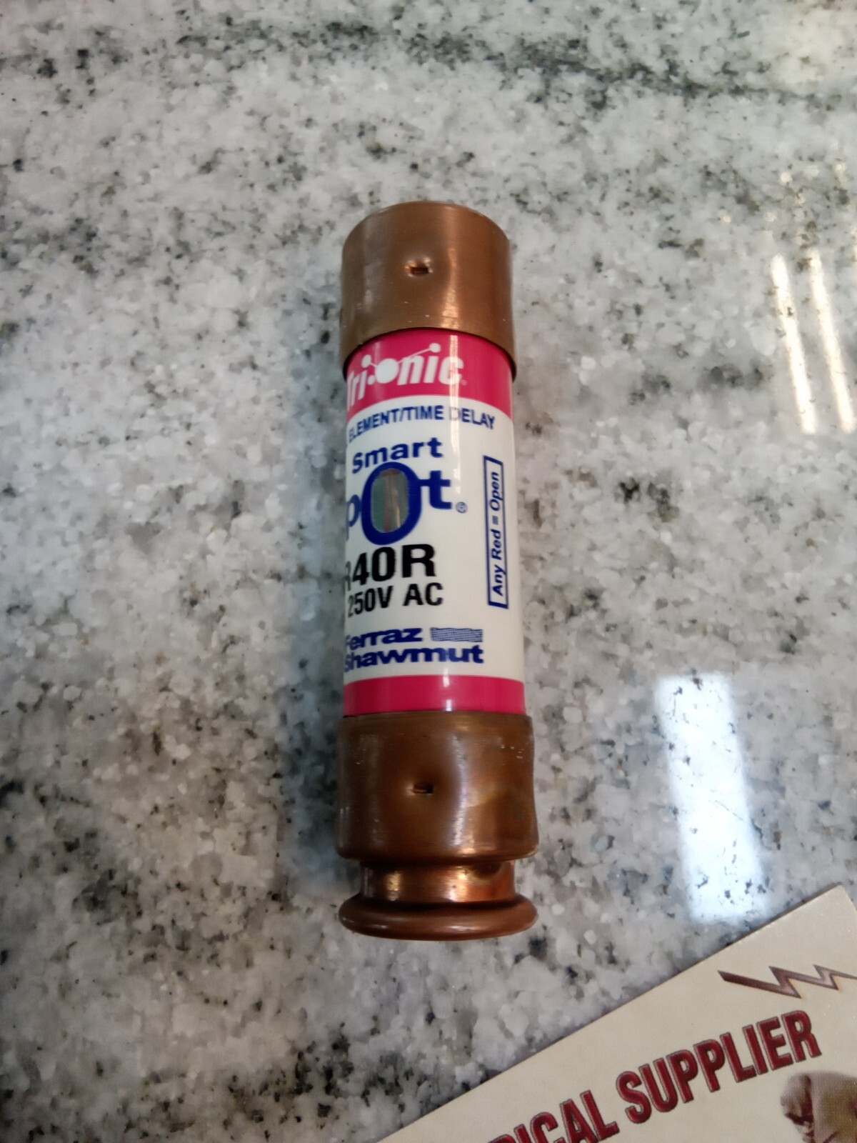 Ferraz Shawmut TR40R Smart Spot 40A /250VA/TIME DELAY/DUAL ELEMENT/RK5 ...