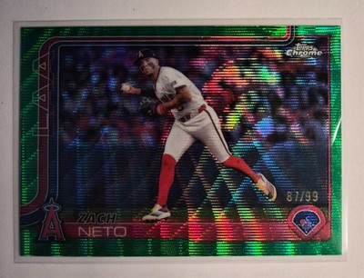 NETO, ZACH 2025 Topps Chrome Card No. 211, 87/99 | eBay