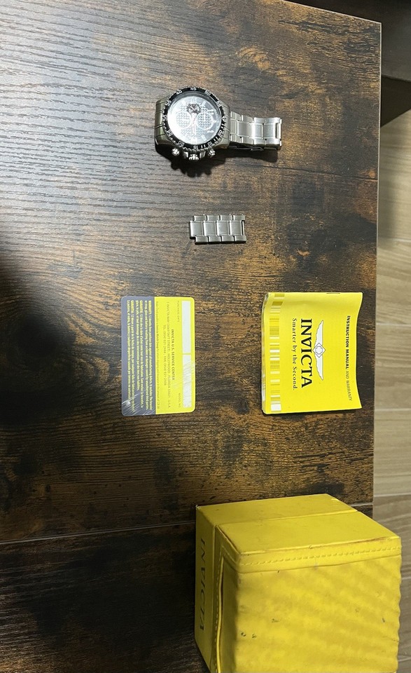 Invicta Specialty 14875 45mm Men’s Stainless Steel Watch - FOR PARTS ...