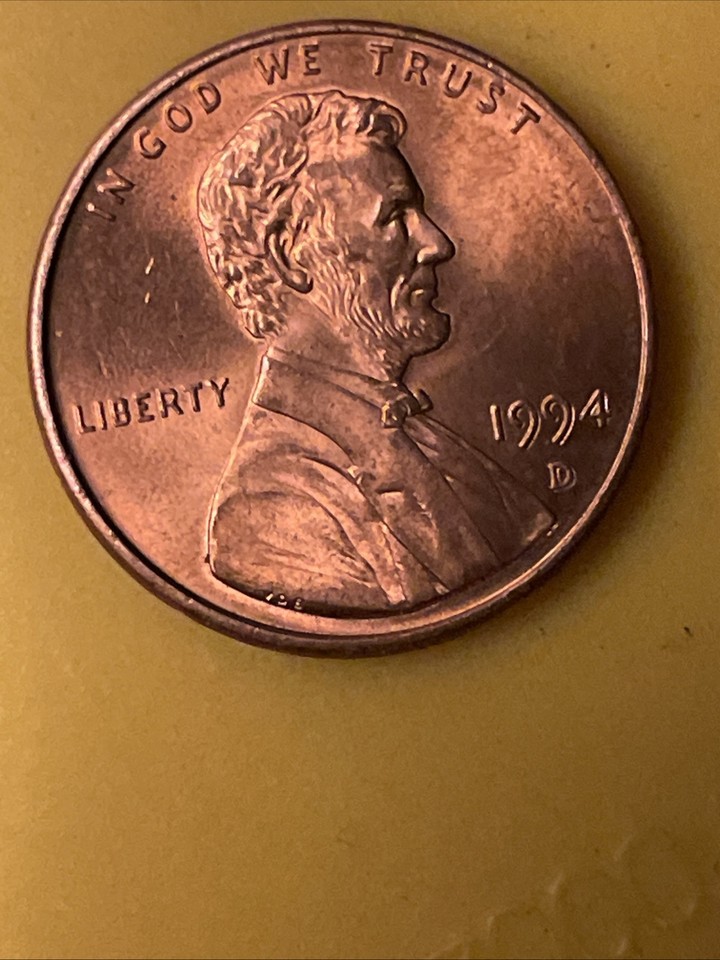 1994 D Mint Mark Lincoln Memorial Penny Errors DDO DDR | eBay