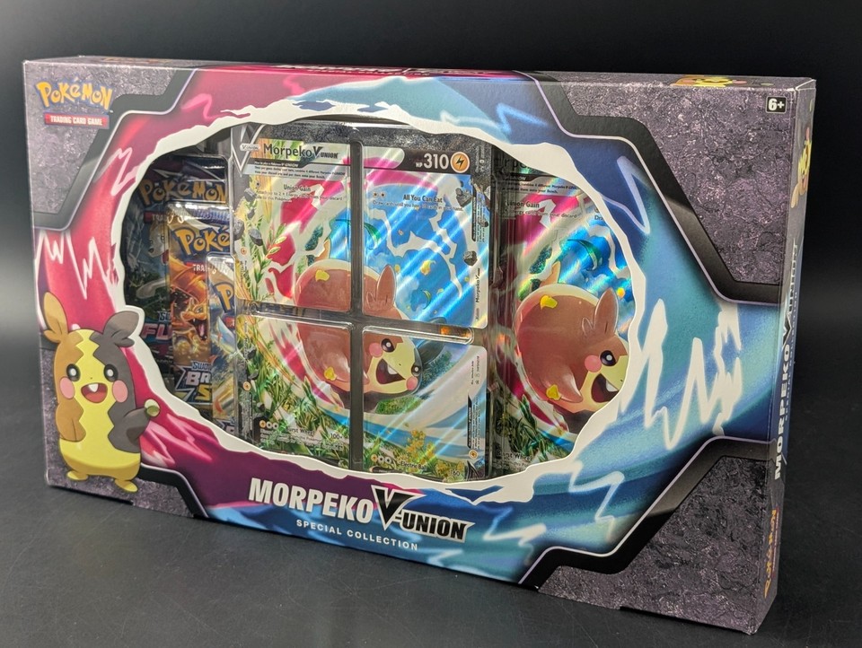 Lot (6) 2022 Pokémon Morpeko V-Union Special Collection Box Sealed in ...