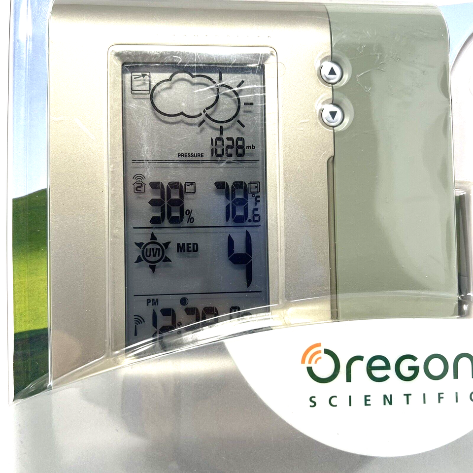 Oregon Scientific BAR609HGA Wireless Weather Forecaster Temperature ...