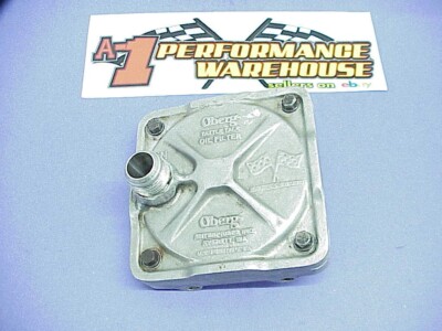 Oberg Tattletale Inline Oil Filter with -16 AN Male Fittings NHRA IHRA ...