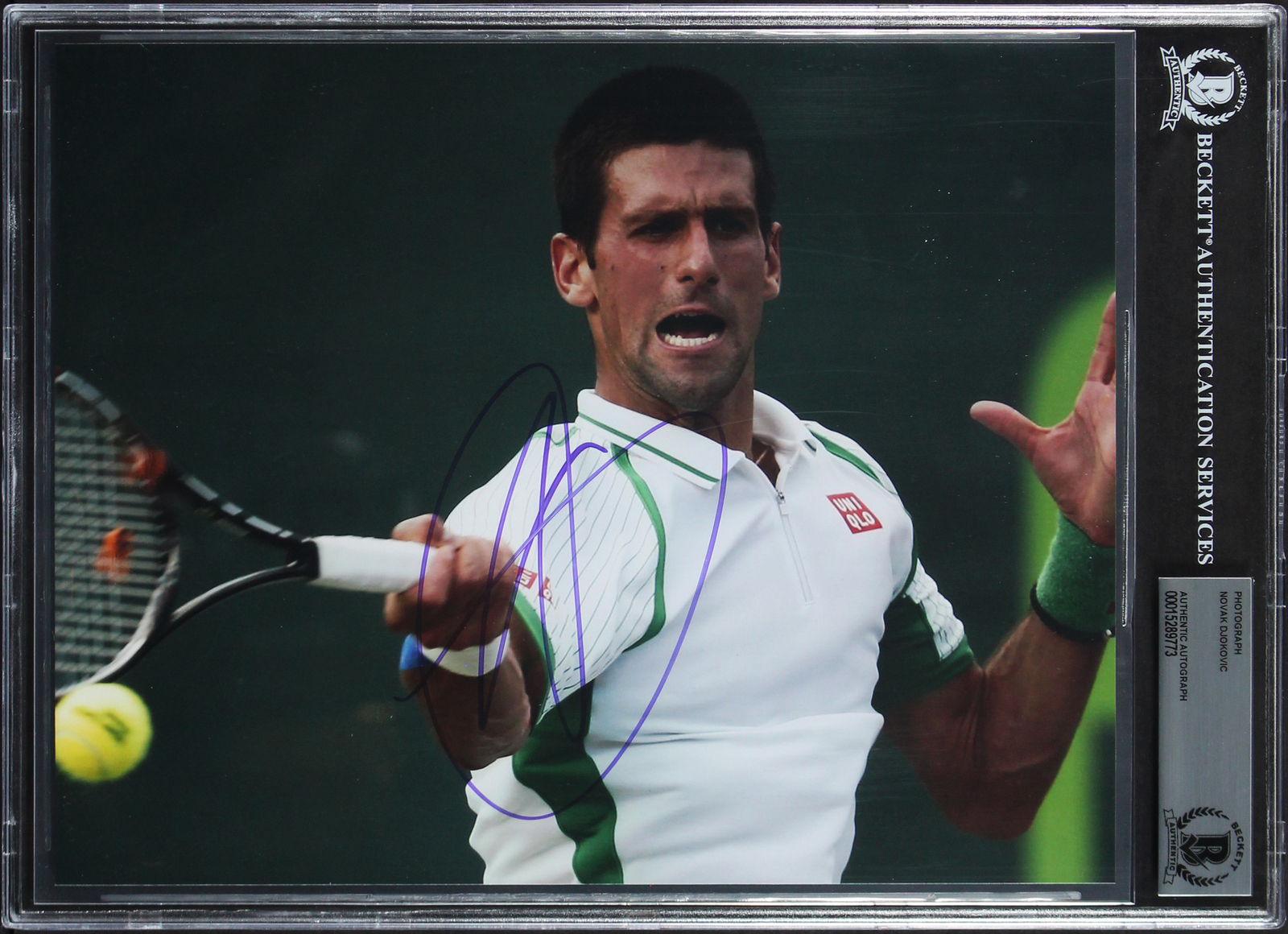 Novak Djokovic Autographed Memorabilia | Signed Photo, Jersey ...