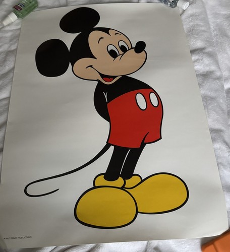 1971 Mickey Mouse Walt Disney Productions Poster | eBay