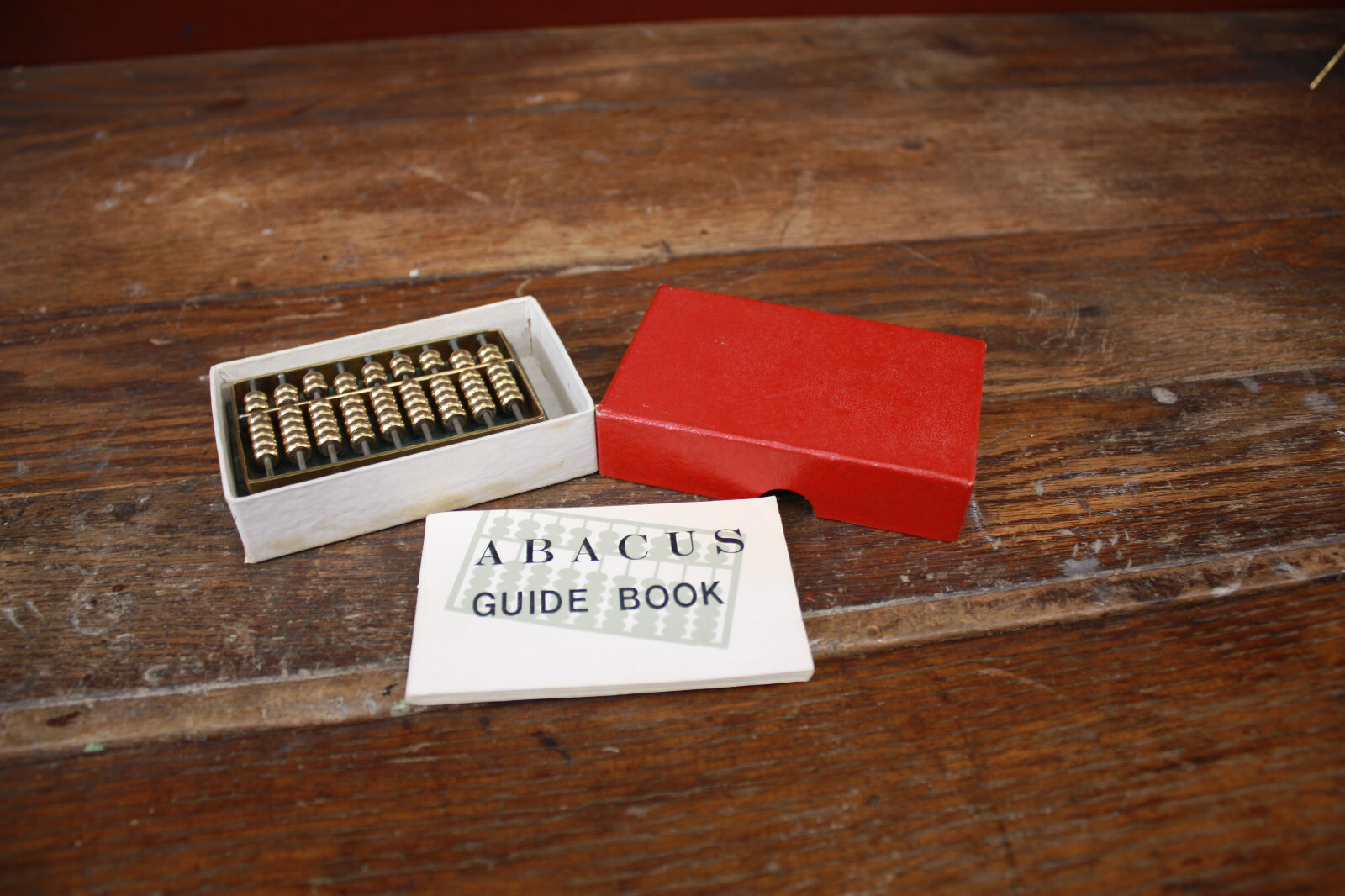 Vintage Brass Abacus Mini Pocket Sized Green Marble Base Chinese Calculator | eBay