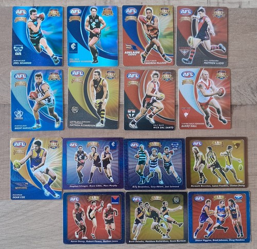 2008 AFL Footy Legends Tazo's - Choose Your Future/Modern/All Time/Club ...