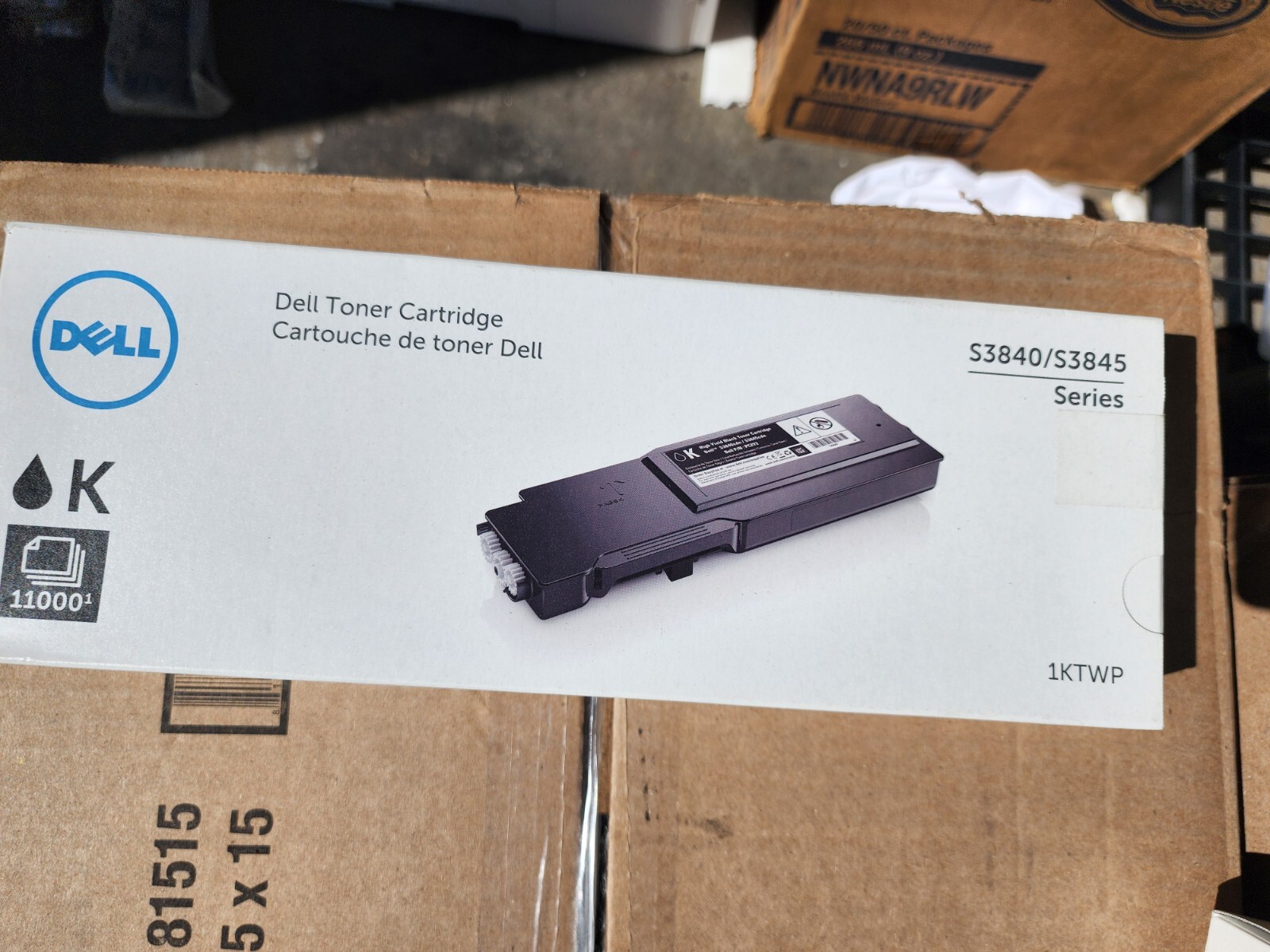 New! Dell Genuine 1KTWP Black Toner Cartridge for S3840/S3845 /SEALED ...