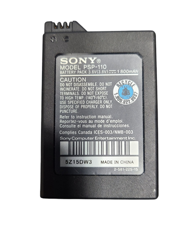 OEM Original For Sony PSP Replacement Battery PSP 2000 3000 PSP-S110 ...