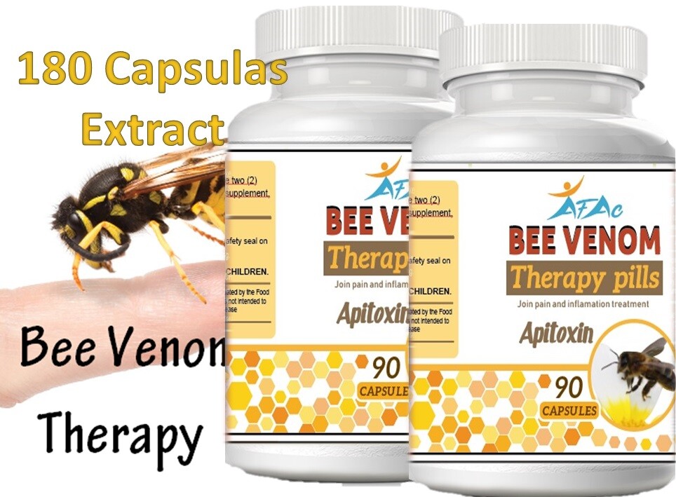 Bio med Bee Therapy Venom Extract anti-inflammatory Miracle Arthritis ...