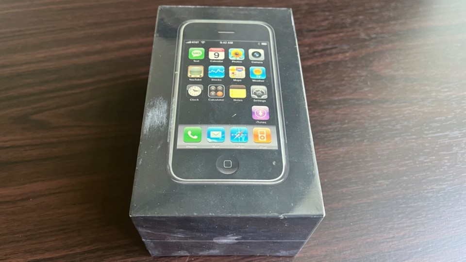 Apple iPhone 1st Generation Factory Sealed - 8GB | eBay UK
