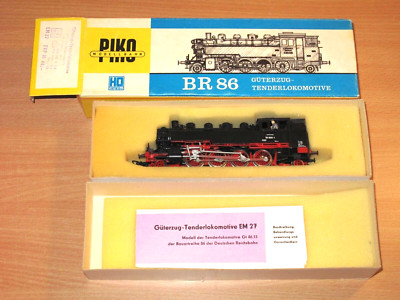 PIKO H0 Locomotive à Vapeur Br 86 1800-1 EM27 comme Neuf | eBay