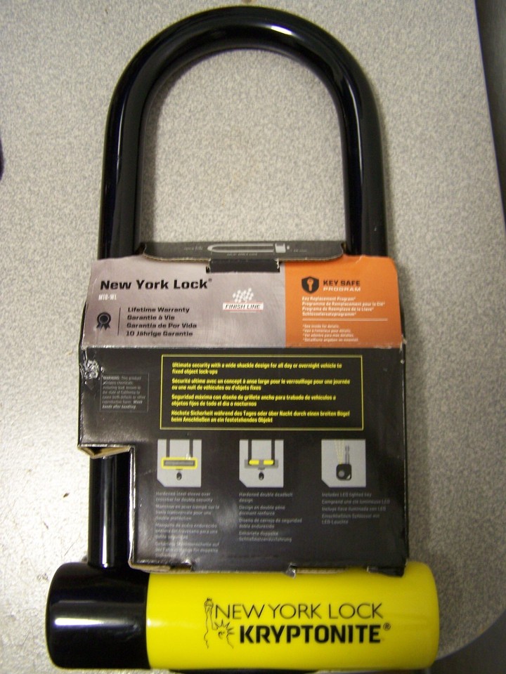 Kryptonite New York Lock M18 WL 10/10 Security Rating | eBay