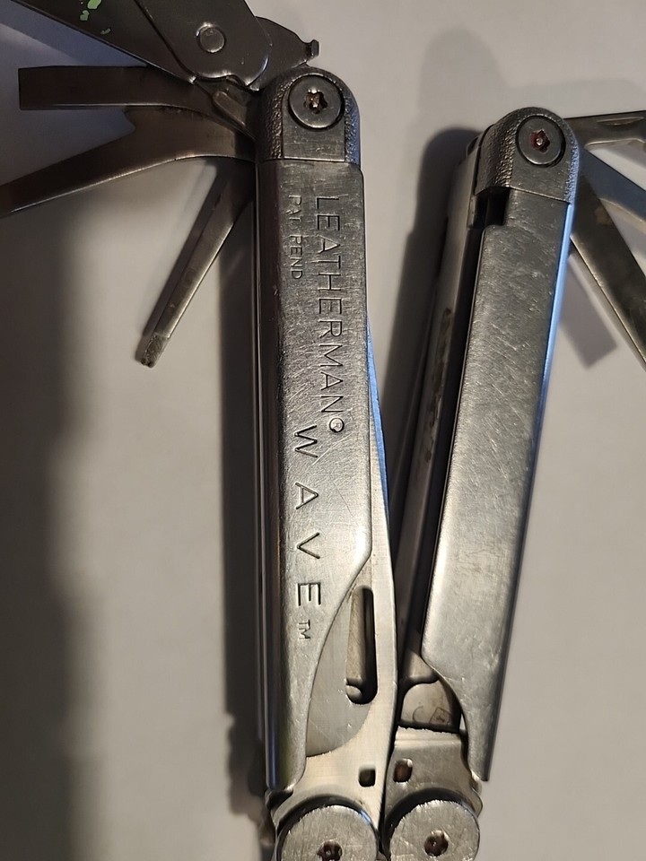 Original Leatherman Wave Super Tool Stainless Steel Multitool | eBay