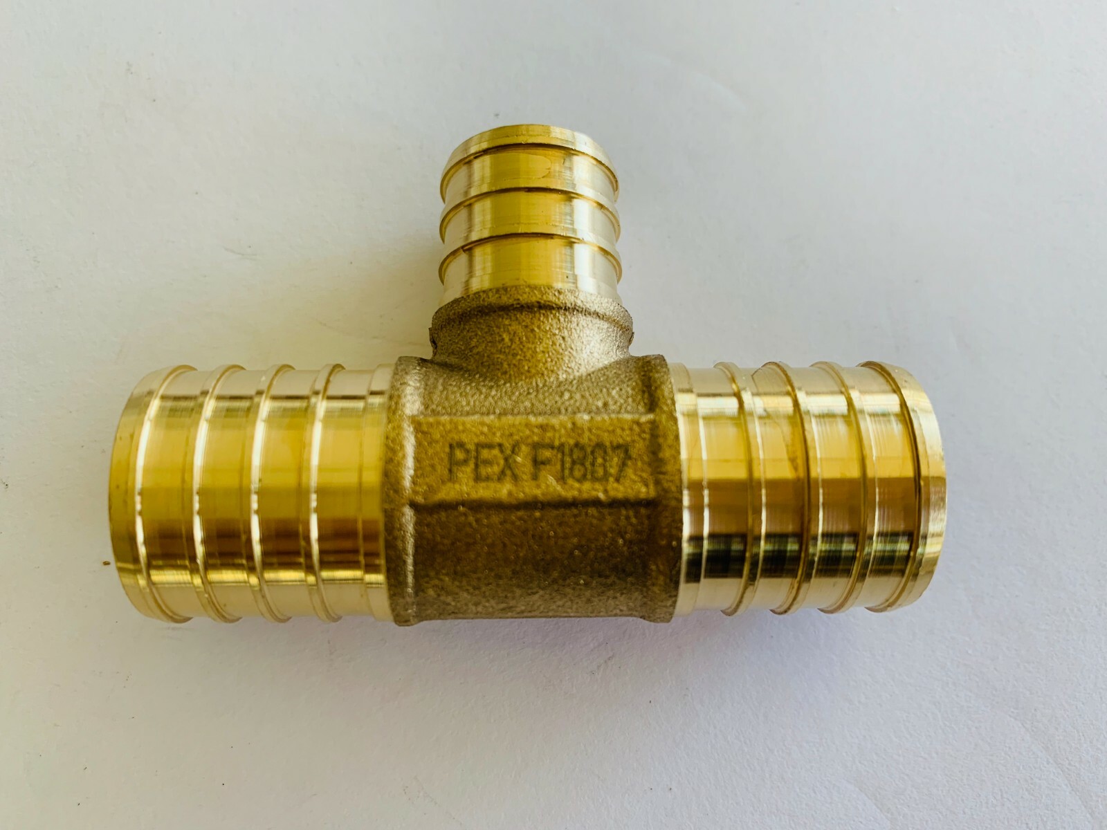 EFIELD 5 PCS 1" X 1" X 3/4" PEX Reducing Tee Barb Crimp Brass Fittings Lead Free | eBay