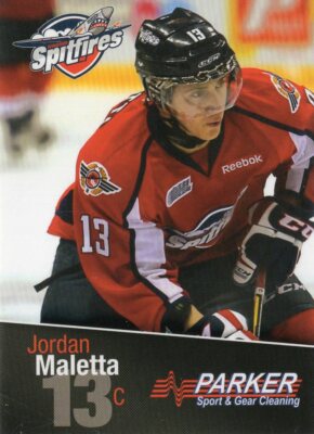 2011/12 Windsor Spitfires - JORDAN MALETTA | eBay