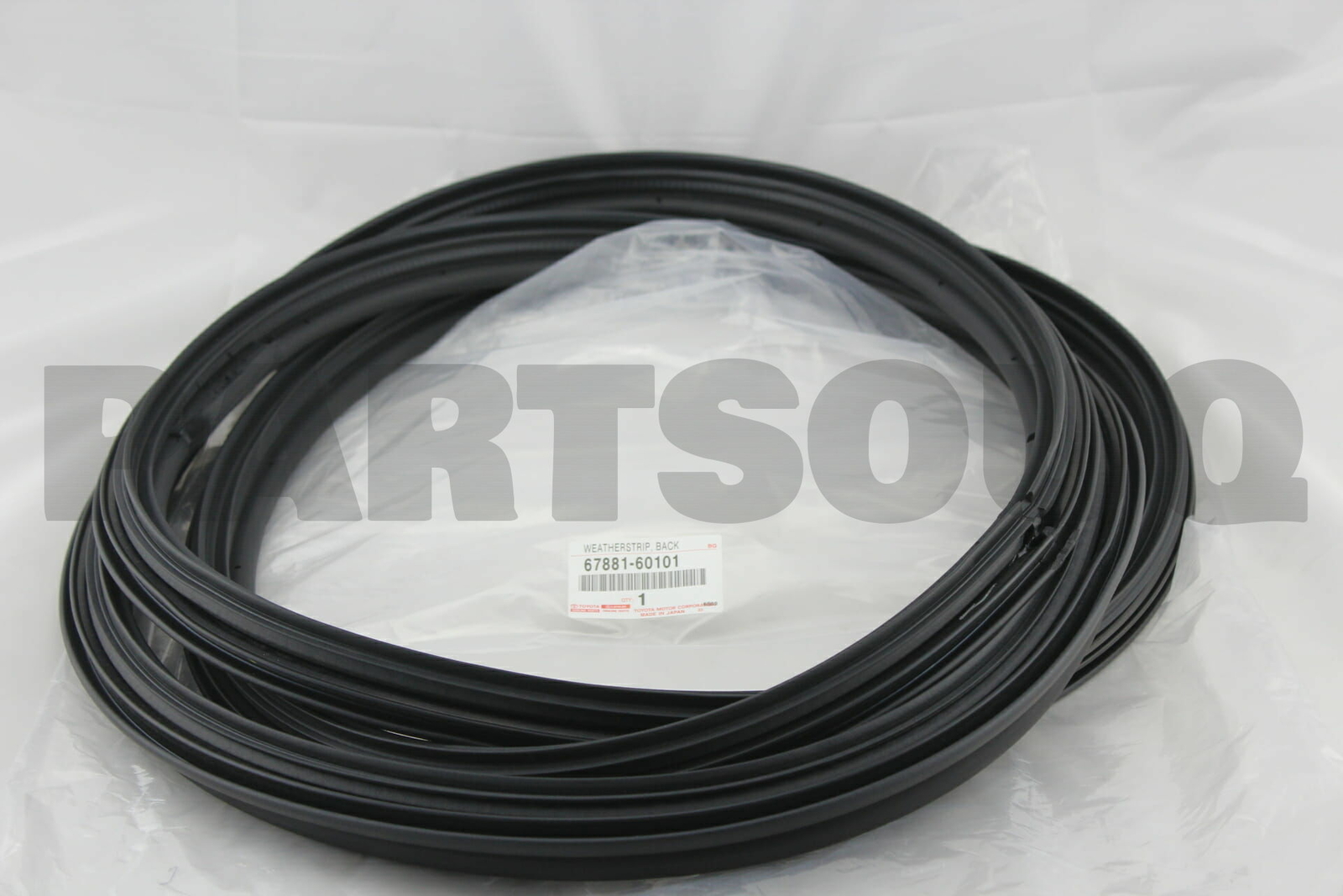 6788160101 Genuine Toyota WEATHERSTRIP, BACK DOOR 67881-60101 | eBay