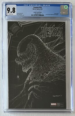 VENOM #33 • CGC 9.8 • PATRICK GLEASON • TD WEB-HEAD • GLEASON EXCLUSIVE ...