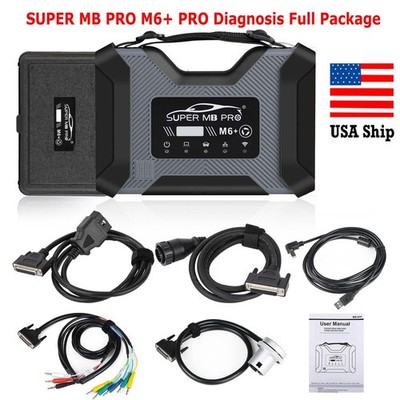 SUPER MB PRO M6+ PRO Diagnostic Tool Full Package for Benz /DOIP/ | eBay