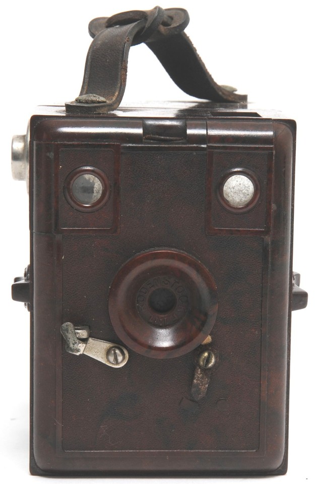 Merten Merit Box red brown 127 film 4,5x6 or 6x9cm Box Type camera w ...
