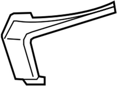 6407A145 Mitsubishi Garnish, fr bumper side 6407A145, New Genuine OEM ...