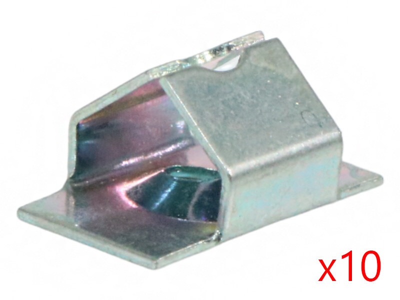 10x Clipsmutter Blechmutter 4,2 Federmutter Clip Mutter für Mercedes ...