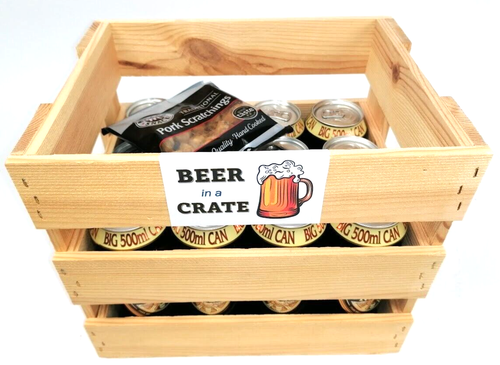 Banks Mild In A Crate - 12 x 500ml Cans of Mild Ale in a Wooden Crate ...