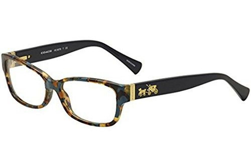 Coach Women's HC6078 Eyeglasses, Teal Confetti/Teal, 52/16/135 | eBay