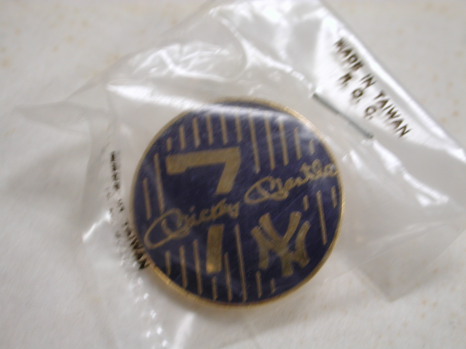 NEW YORK YANKEES Mickey Mantle #7 Baseball MLB pin Limited Edition ...
