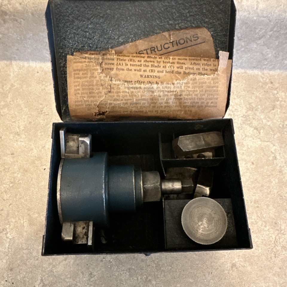 Vintage Cylinder Ridge Reamer With Original Box | eBay