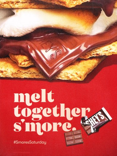 HERSHEY CHOCOLATE AD #3 MAGAZINE promo AD 2019 | eBay