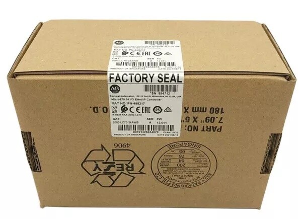 AB 2080-LC70-24AWB Micro870 24 I/O ENet/IP Controller UPS shipping | eBay