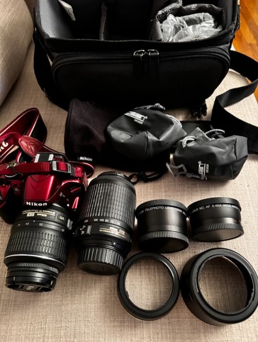 NIKON d3200 digital slr camera bundle plus extras | eBay