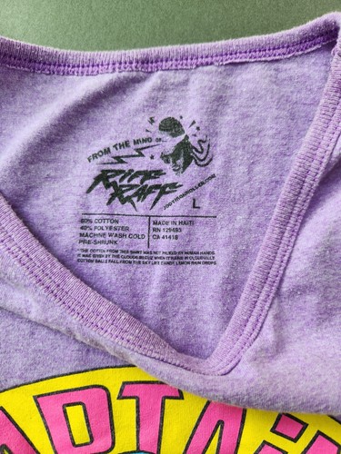 Riff Raff Captain Neon Tank Top Purple Size L T-Shirt | eBay