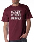 Assistant Regional Manager T-shirt Funny Office S-3XL | eBay