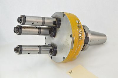 Showa BT 50 3-Spindle Multi Spindle Attachment MSI40E8-S180 Mill Drill ...