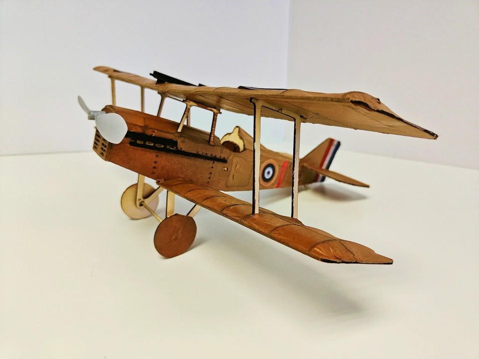 Henson's Flying Machines Se5a 22 inch Laser-Cut [FREE-FLIGHT] Balsa Kit ...