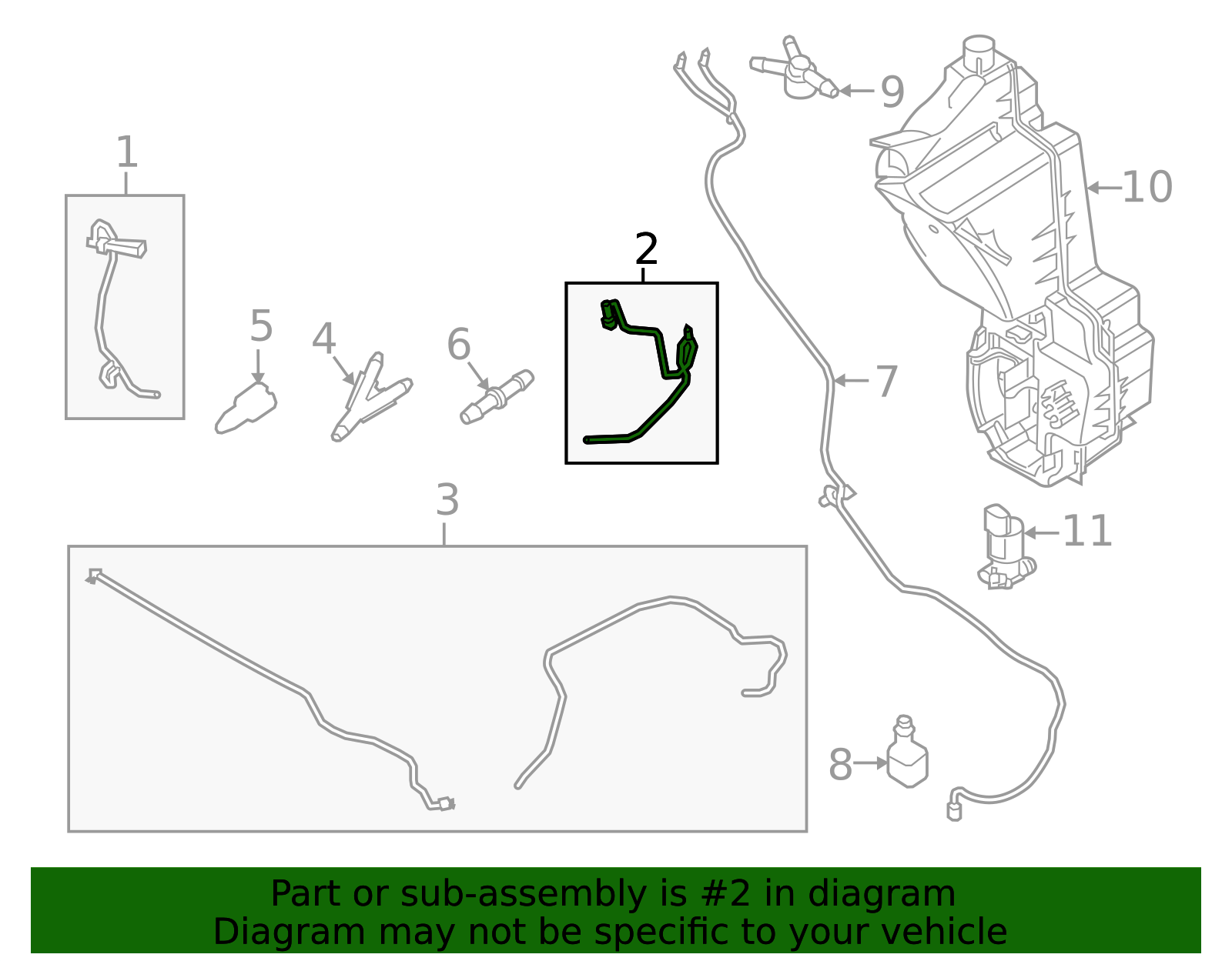 Volvo+32328293+Headlight+Washer+Nozzle for sale online | eBay