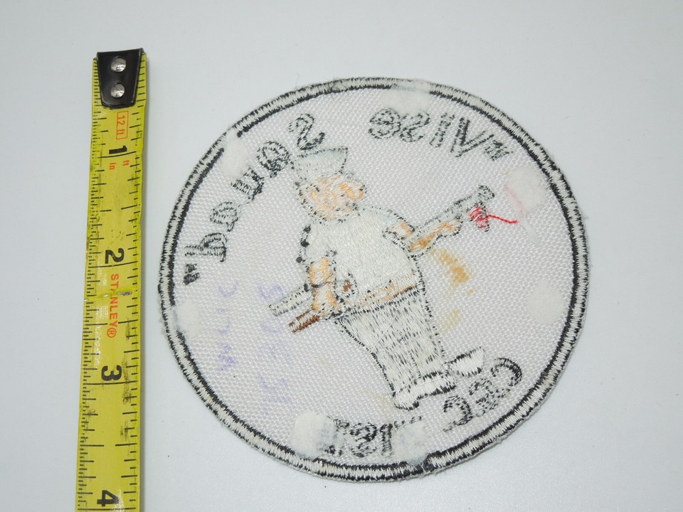 Original Vietnam War US Coast Guard Cutter Vise Squad Patch P69 | eBay